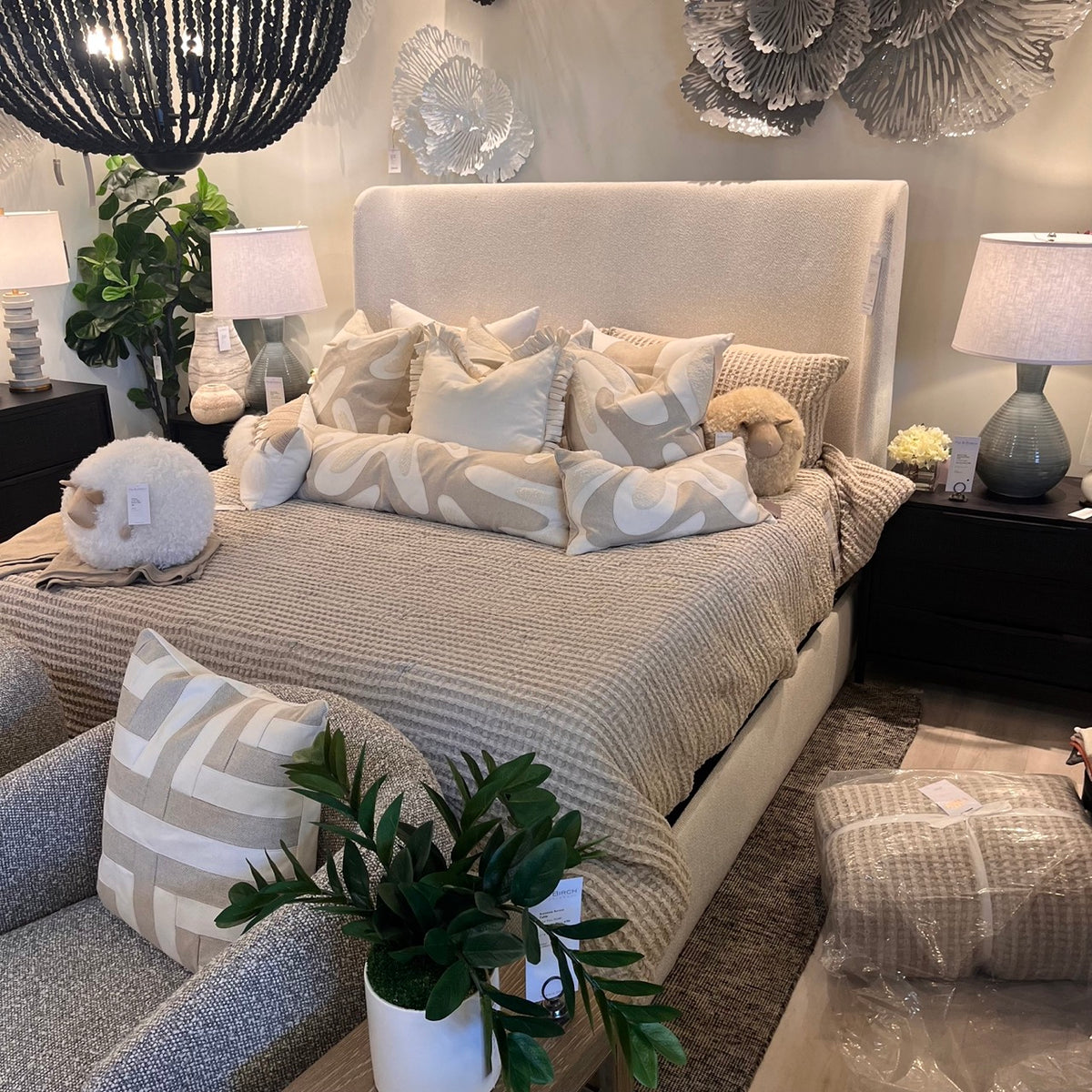 Puro Fabric Bed – Fig & Birch Interiors