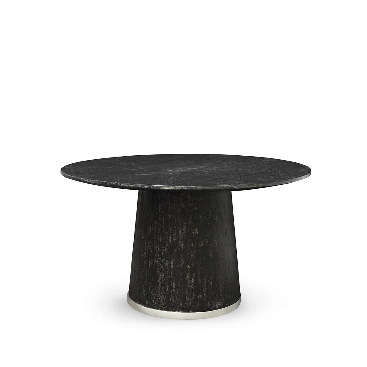 CONRAD DINING TABLE 52 - STAINLESS STEEL – Fig & Birch Interiors